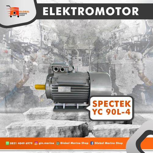 Jual ELEKTROMOTOR 1,5HP 1PHASE 4POLE SPECTEK - Kota Surabaya - Global ...