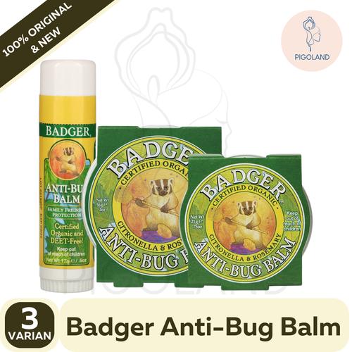 Jual Badger Company, Anti-Bug Balm, 0.60 oz (17 g) Obat Krim Anti Serangga - Jakarta Pusat ...