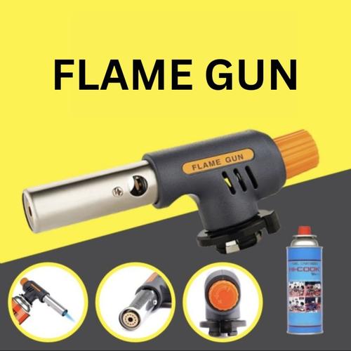 Jual Portable Gas Torch / BBQ Blow Torch / Flame Gun / Korek - Putih ...
