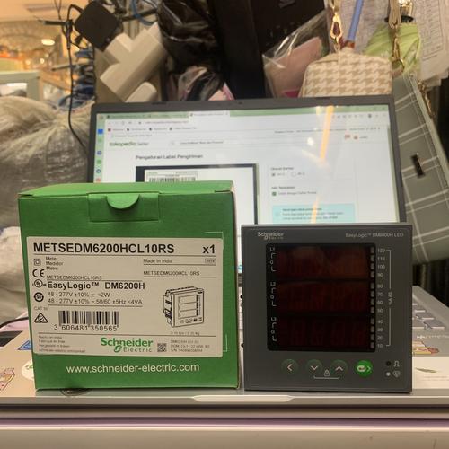 Jual power meter easy logic schneider LCD DM6200H METSEDM6200HCL10RS ...