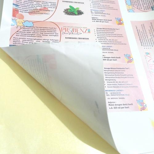 Jual cetak sticker chromo lembaran a4 - Hanya Sticker - Kota Batam ...
