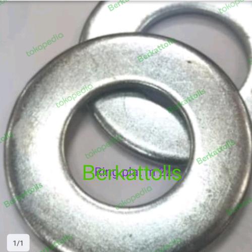 Jual ring plat putih m20 washer flat galvanis putih ring Baut kunci 30 ...