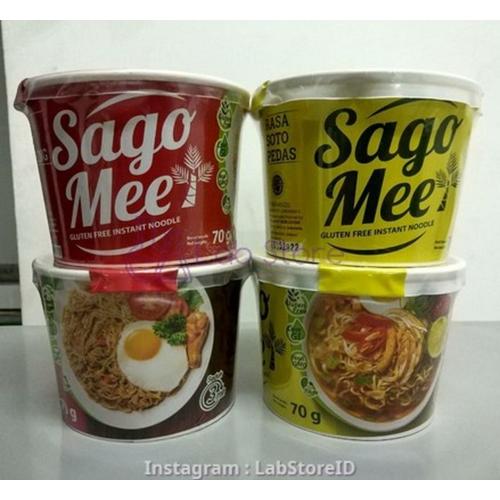 Jual Paket 2 Rasa 4 Cup SagoMee Sago Mee Mie Goreng & Soto Ayam Pedas ...
