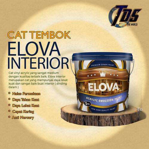 Jual Cat Tembok Interior Elova atau TDS Wall Pro - Warna Khusus, 25Kg ...