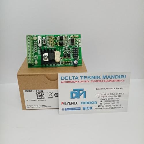 Jual PG CARD DELTA PG-02 INVERTER VFD-B SERIES - Jakarta Barat - Delta ...