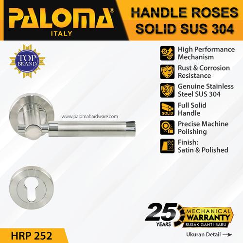 Promo PALOMA HRP 252 Handle Pintu Roses Solid Stainless Lever Gagang ...