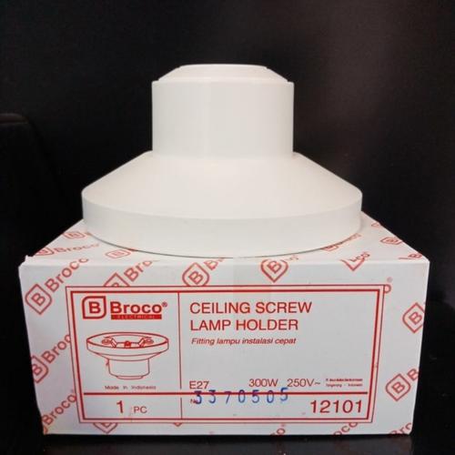 Jual Broco / fitting Lampu plavon Lux / 12101 - Jakarta Barat - Tang ...