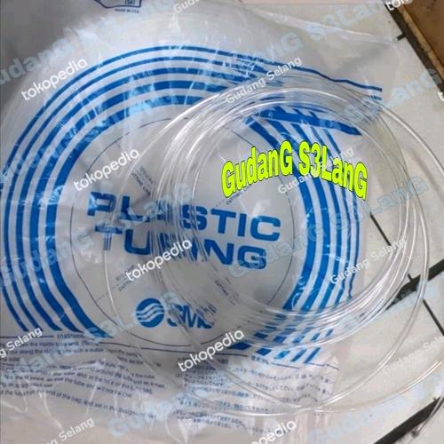 Jual SMC PU Clear 10x6,5mm Selang Angin Pneumatic Kompressor Spray Gun ...