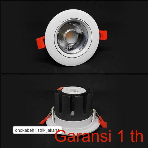Jual LAMPU SOROT COB SPOTLIGHT LED DOWNLIGHT PLAFON 5W/7W/10W/12W/20W WE - natural white, 5w ...