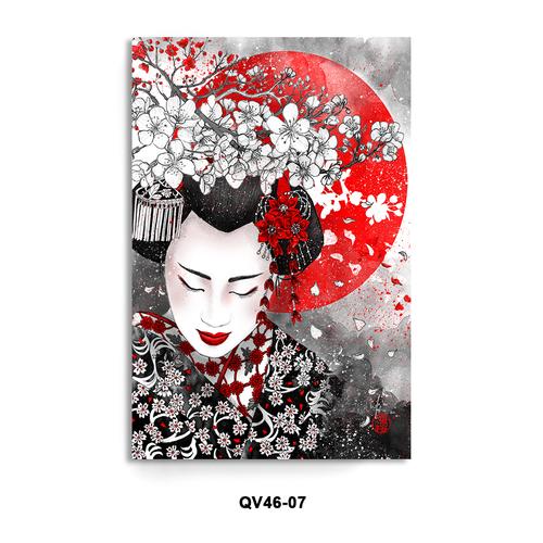 Jual Walldecor hiasan dinding Lukisan Japan abstrak poster kayu ...