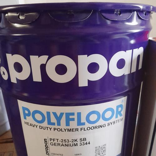 Jual Propan Polyfloor PFT-253-2K SB GERANIUM Cat Epoxy Lantai 20kg ...
