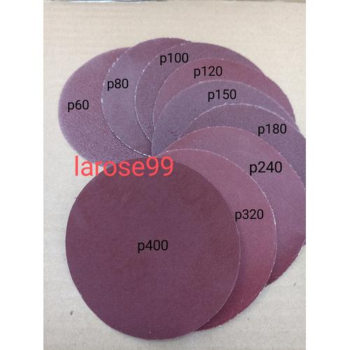 Jual Amplas Tempel 4 Inch Malvin / Flocking Sandpaper Sheet 4 ...