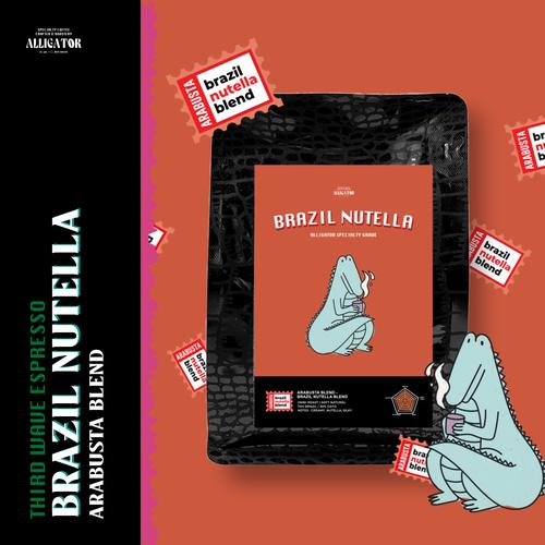 Jual Arabusta Blend - BRAZIL NUTELLA BLEND 1kg - 250 gr - Kota Medan ...