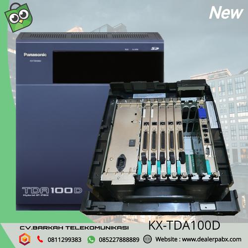 Jual Pabx Panasonic KX-TDA100D Kapasitas 8 Line 4 Ext Digital 96 Ext ...