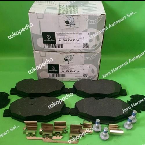 Jual KAMPAS REM DEPAN MERCEDES BENZ W211 ORI A0044208720 / BRAKE PADS ...