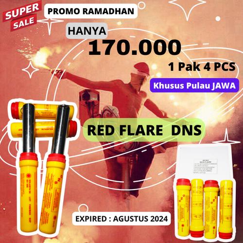Jual Red flare / Red Hand Flare DNS Termurah 1 PAK ISI 4 - Blue Flare ...