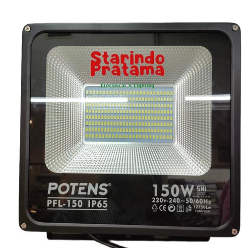 Jual LAMPU SOROT LED 150W KAP SOROT LED 150 WATT FLOOD LIGHT 150W SNI ...