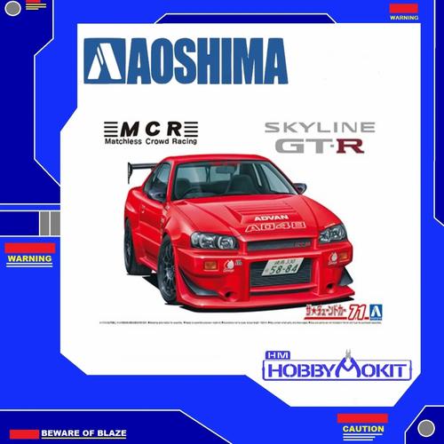 Jual AOSHIMA 1/24 MCR BNR34 SKYLINE GT-R '02 (NISSAN) - Kota Bandung ...