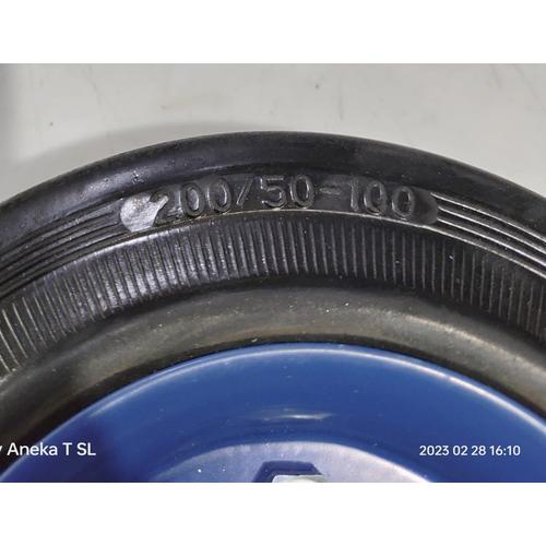 Jual Roda Troli Roda Lory Roda Troley Tokio Biru 1Bearing Roda 6 ...