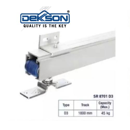 Jual Rel Pintu Sliding Dekkson SR 8701 D3 1.8M NA Track Pintu Aluminium ...
