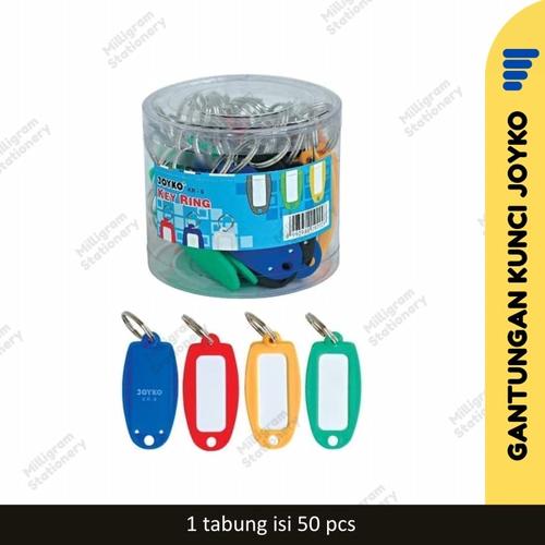 Jual Key Ring Joyko KR 8/ Gantungan Kunci Name Tag Label Nama/ Plastik ...