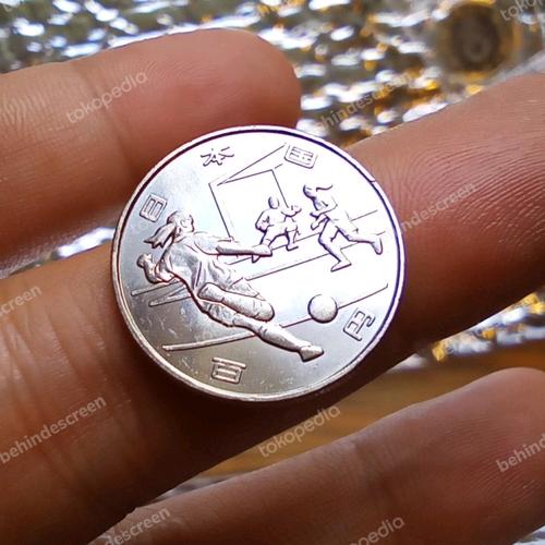 Jual 045 - Koin Jepang 100 yen Reiwa TOKYO 2020 OLYMPIC coin football ...