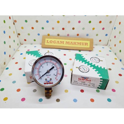 Promo MANOMETER 6 10 16 25 BAR - ALAT PENGUKUR TEKANAN AIR KOMPRESOR ...