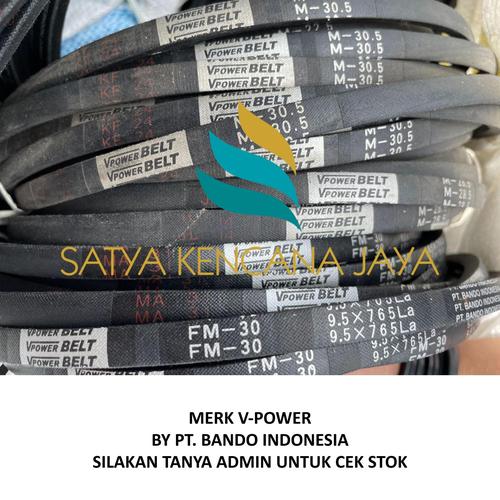 Jual V-BELT/FAN BELT FM30 FM31 FM32 FM35 FM36 V-POWER BY BANDO TALI ...