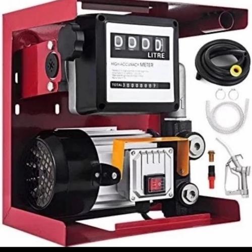 Jual FLOW meter transfer pump Set DIESEL AC 220V DIESEL Fuel transfer ...