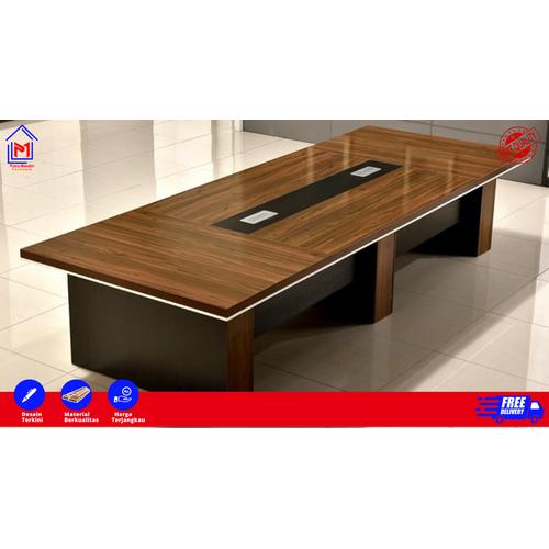 Jual custom meja meeting kantor desain interior - 8 orang - Kota Bekasi ...