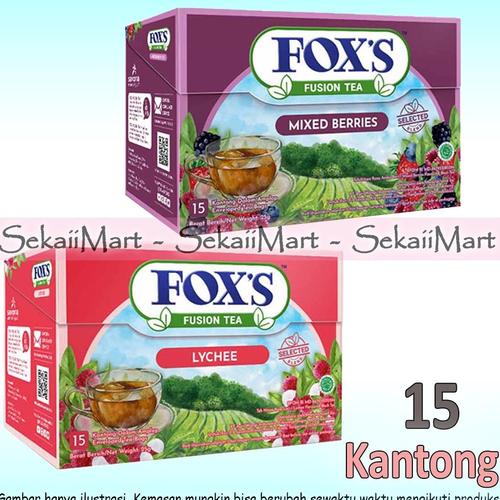 Jual Ready Fox'S Fushion Tea All Variant Mixed Berries / Lychee Teh ...