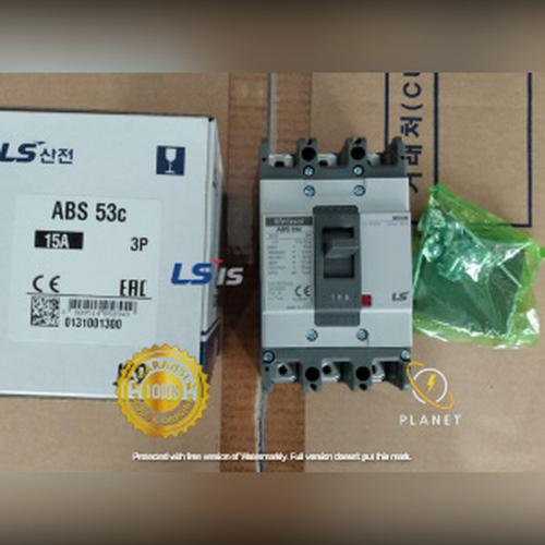 Jual MCCB - ABS53C015 - ABS53c 3P 15A 22KA - LS ELECTRIC - Jakarta Pusat - Planet Listrik ...
