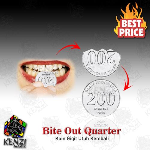 Promo Alat Sulap Coin Bite Out Quarter Koin Gigit - 1OOO - Kota Bandung ...