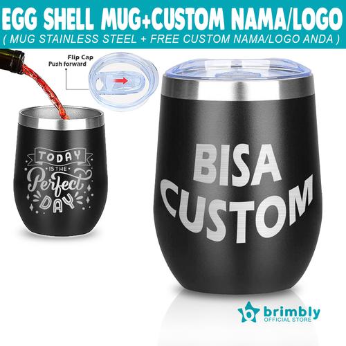 Jual Tumbler Coffee mug +GRATIS custom Nama/Logo | Coffee cup | gelas ...