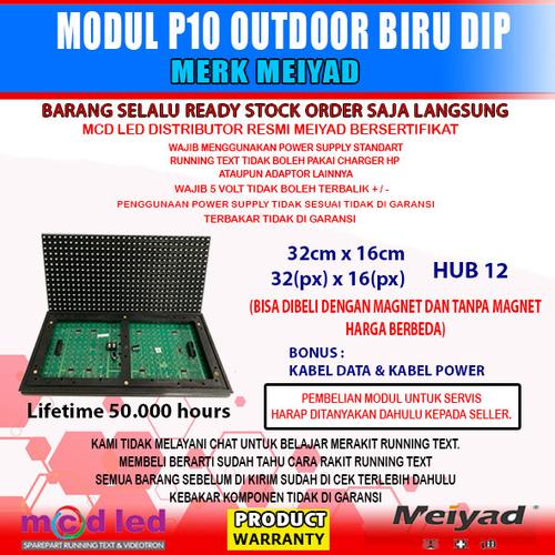 Jual MODUL P10 BIRU OUTDOOR - Hanya Modul - Jakarta Timur - MCD LED ...