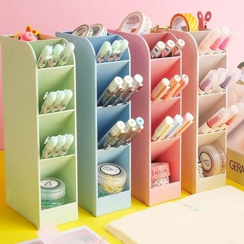 Jual Rak Mini Pencil 4 Sekat Rak Organizer Tempat Alat Tulis Make Up ...