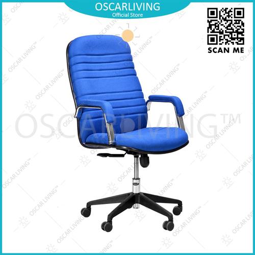 Promo Indachi D-791 Kursi Kantor / Office Chair All Blue Fabric Cicil 0 ...