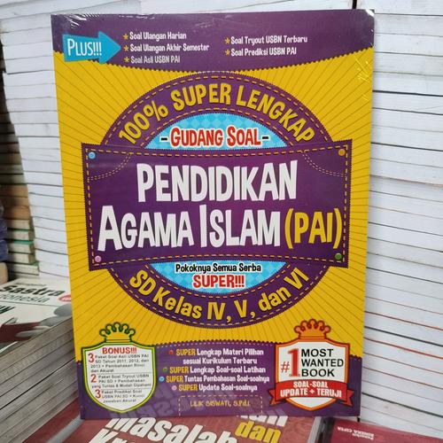 Jual 100% super lengkap gudang soal Pendidikan Agama Islam (PAI) SD. mp6 - Kab. Bantul - Raja ...