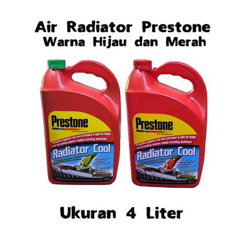 Jual Air Radiator 4 Liter Prestone Radiator Coolant Hijau Merah - Merah ...