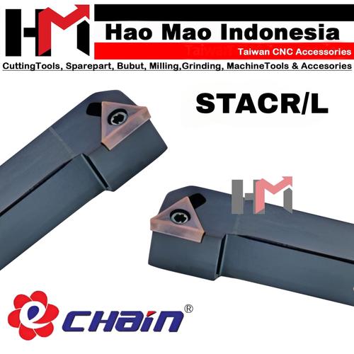 Jual STACR/L TURNING TOOL HOLDER MERK ECHAIN TAIWAN - STACR 0808K09N - Kab. Bekasi - HaoMao ...