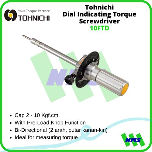 Jual Obeng Tohnichi 10FTD Dial Indicating Torque Screwdriver 2 ...