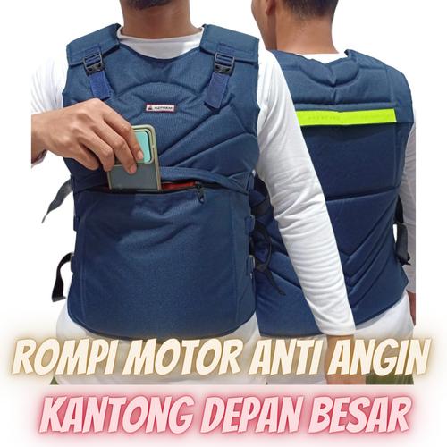 Jual jaket rompi pria anti angin - Navy - Kab. Bogor - Azakistore ...