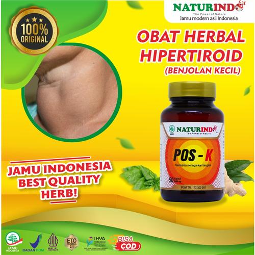 Jual Obat alami Gondok Hipertiroid Benjolan Dileher Tumor tiroid POS-K ...