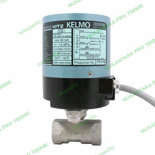 Jual Electric Ball Valve Kitz Kemo/Motorized Valve Kitz Kelmo SS316 1 ...