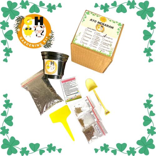 Jual Mainan Edukasi Montessori DIY Berkebun Sayur Souvenir Grow Kit ...