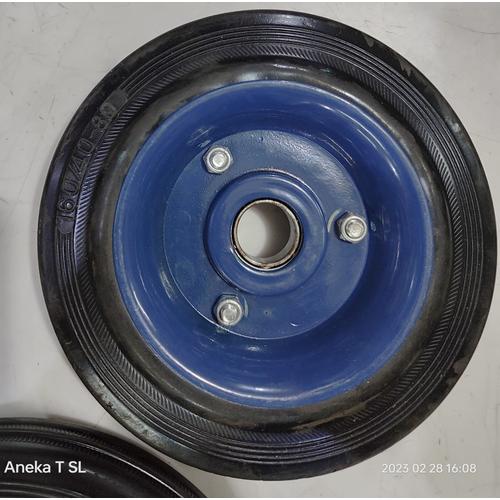 Jual Roda Troli Roda Lory Roda Troley Tokio Biru 1Bearing Roda 6 ...