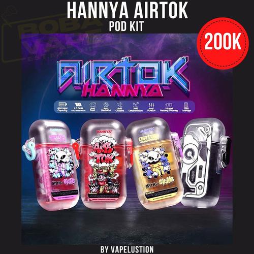 Jual HANNYA AIRTOK POD KIT BY VAPELUSTION - T YELLOW - Jakarta Barat ...