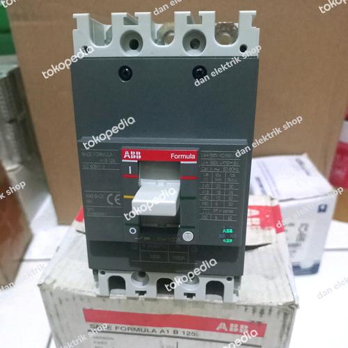 Jual MCCB ABB SACE A1 B 125 100A ORiGiNAL - Jakarta Pusat - dan elektrik shop | Tokopedia
