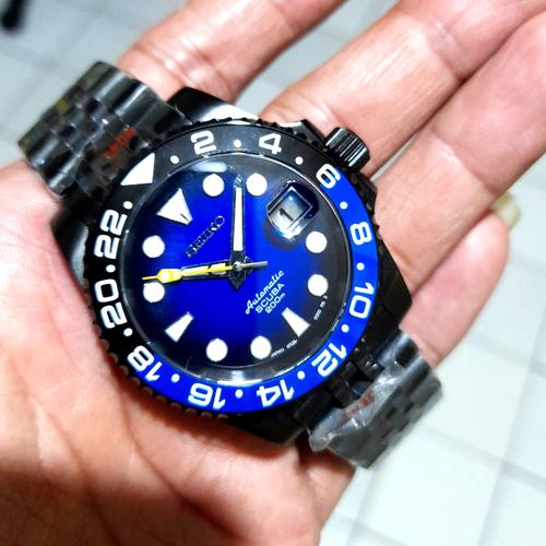 Jual seiko MOD scuba dial NH35 MOVEMENT seikolex black pvd not skx srpd - CASE - Kota Bekasi ...