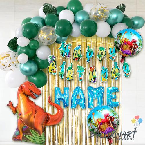 Jual DINOSAUR CHAIN DECORATION SET/DEKORASI ULTAH ANAK/ULANG TAHUN ...